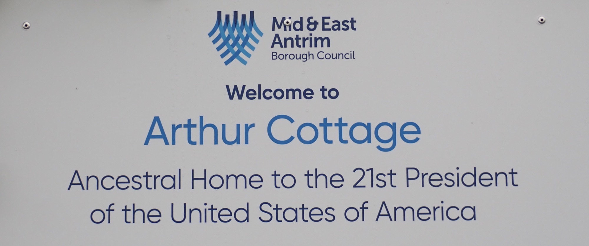 Arthur Cottage and Interpretative Centre Cullybackey + Six Mile Water ...